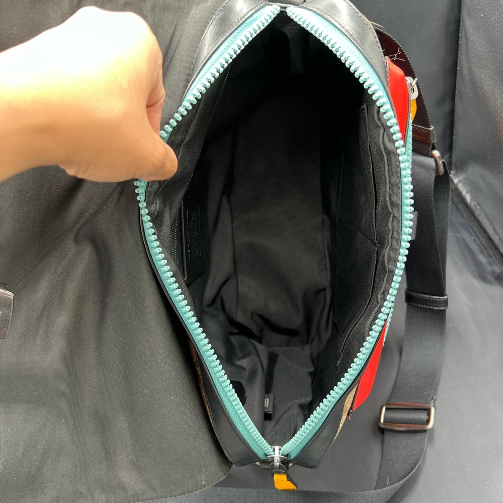 Coach Terrain Bike Bag In Signature Canvas - Gem